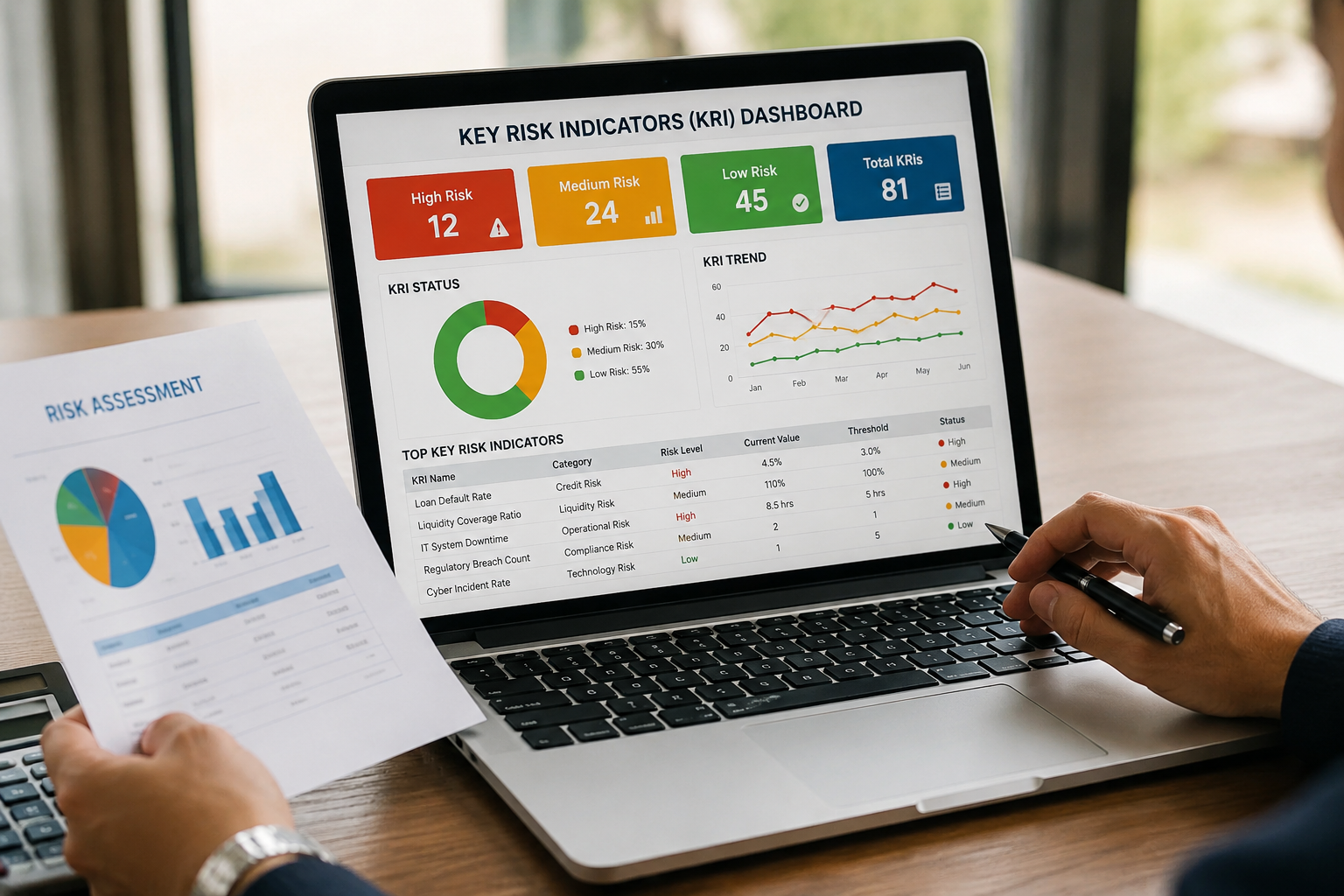 Key Risk Indicators (KRI) Framework & Dashboard Guide (2026) - ASPIA ...