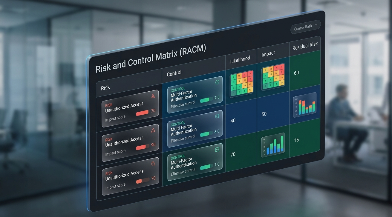 Risk And Control Matrix (RCM): Definition, Example, Template & Audit Guide