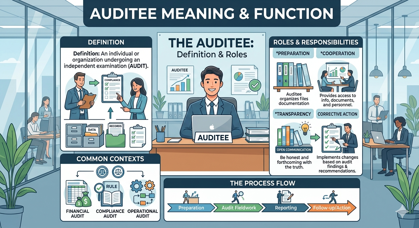 Auditee Meaning In Audit: Role, Responsibilities, Examples & Audit ...